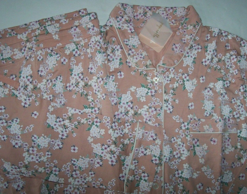 NWT Papinelle Pink ISABELLE FLORAL Floral Modal/Stretch Pajama/Lounge ...