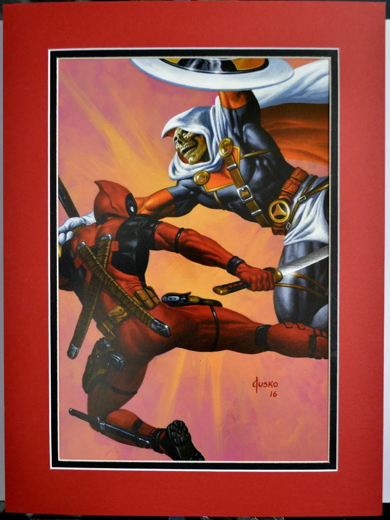 Taskmaster Vs Deadpool