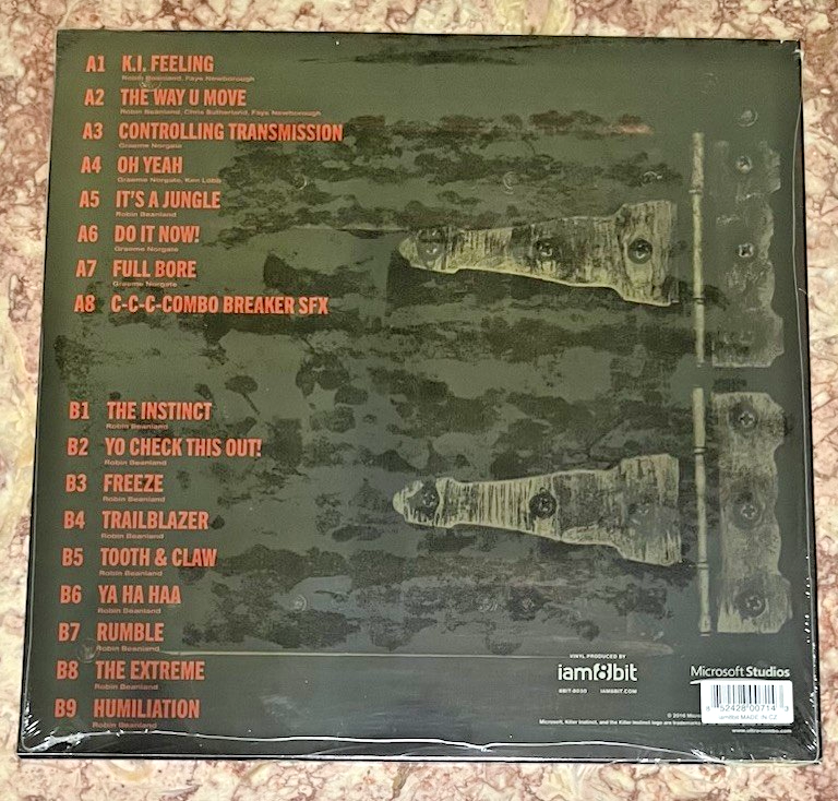 Killer Instinct Killer Cuts LP Vinyl Fulgore (Sealed) | eBay