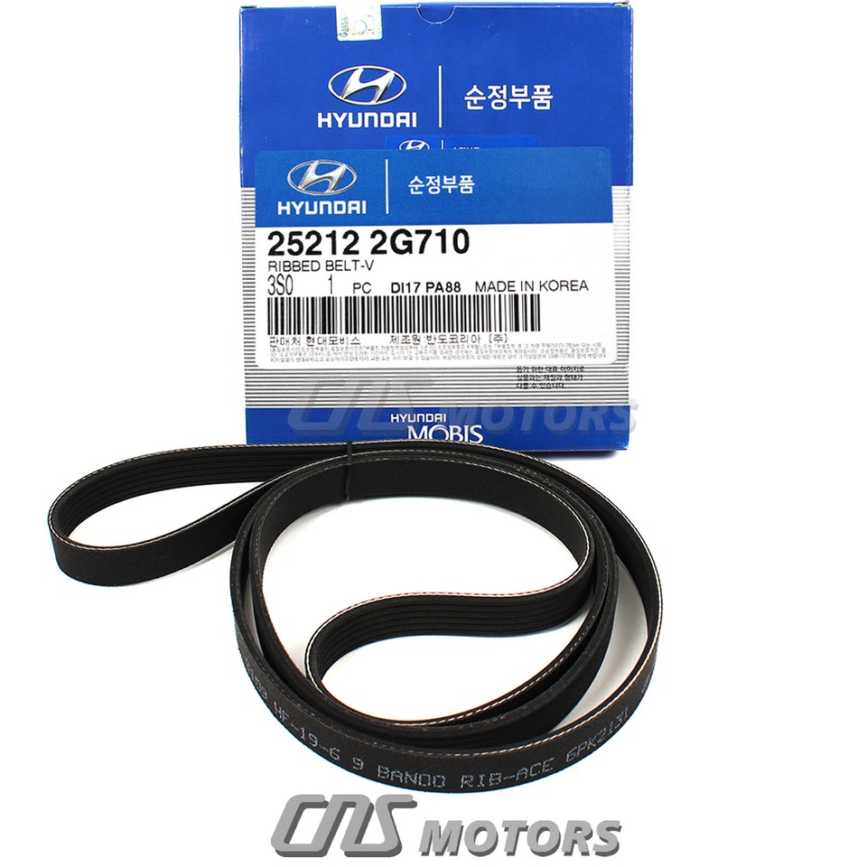 GENUINE Serpentine Drive Belt for 11-14 Sonata Tucson Optima Sportage 2 ...