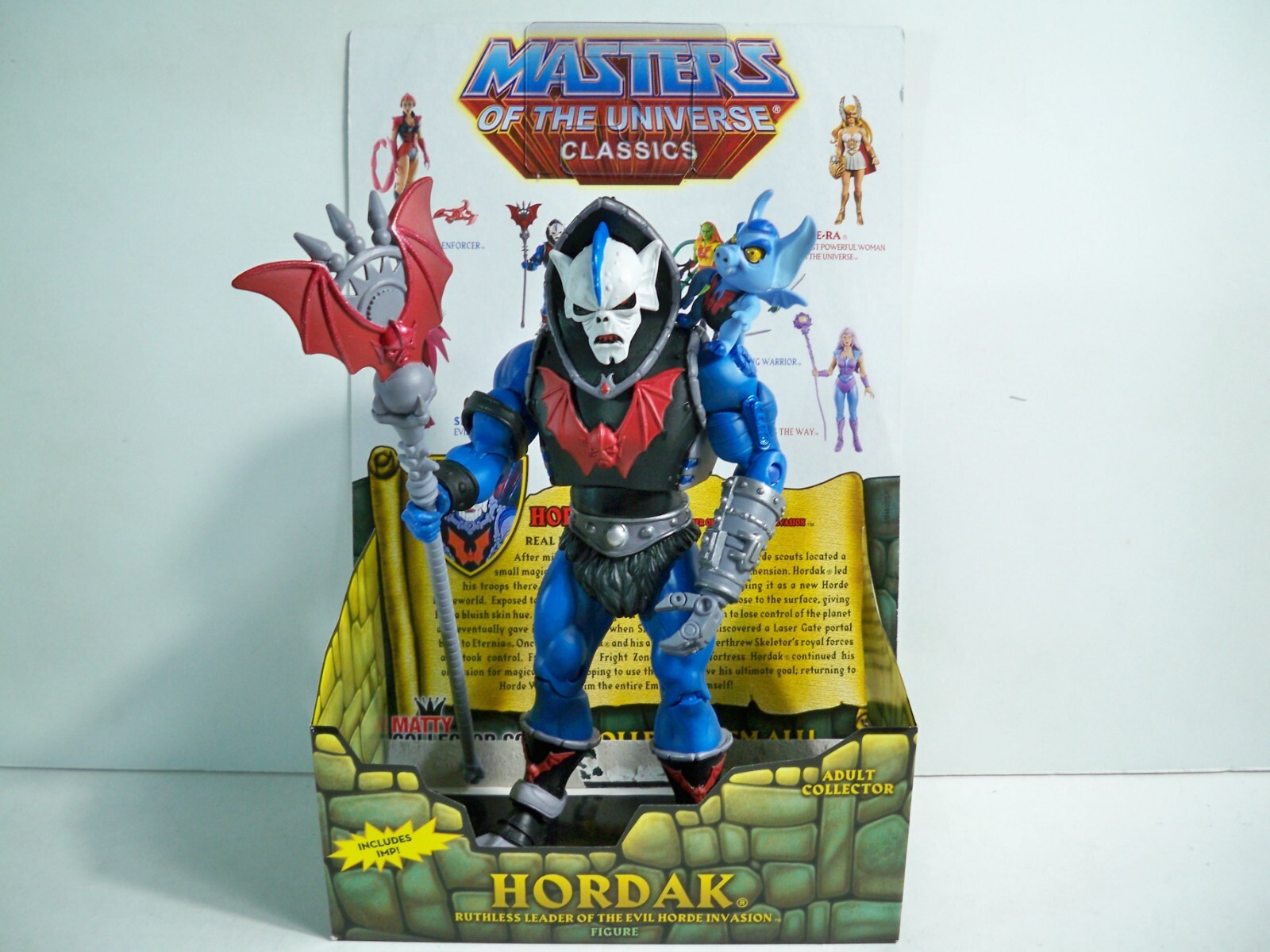 K23i05261 HORDAK INVASION HE-MAN CLASSICS MOTU 100% COMPLETE MASTERS OF ...