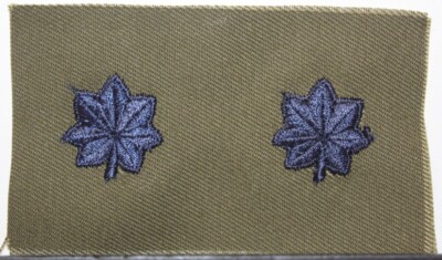 US Air Force Lieutenant Colonel LT COL Pair Rank Insignia OD Fatigue ...