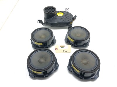 2016-2023 JAGUAR XF FRONT REAR DOOR AUDIO SYSTEM SPEAKERS SET W ...