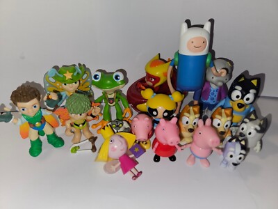 ABC Kids Action Figures Toys Bulk Assorted Bundle - Tree Fu Tom Peppa ...
