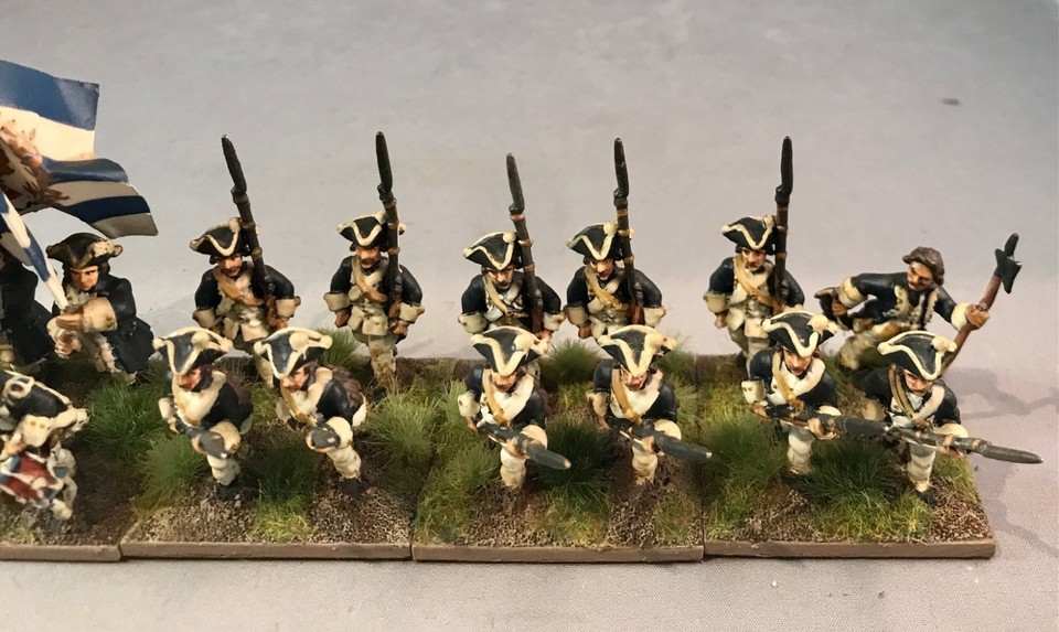 28MM SEVEN YEARS WAR REICHSARMEE KUR KOLN LEIB REGT BATTALION PAINTED ...
