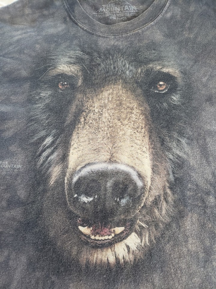 Pre-owned vintage The Mountain brand, "Grizzly bear" short-sleeved t ...