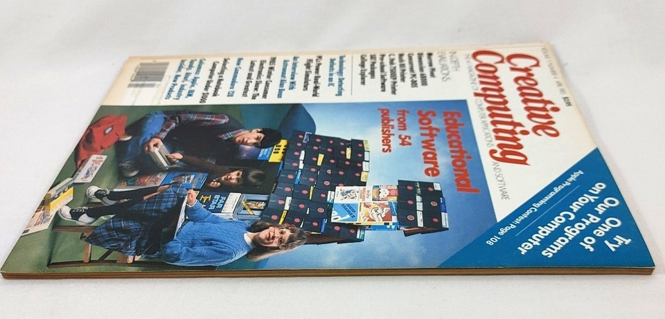 Creative Computing Magazine Try One of Our Programs Vol 11 No 4 April ...