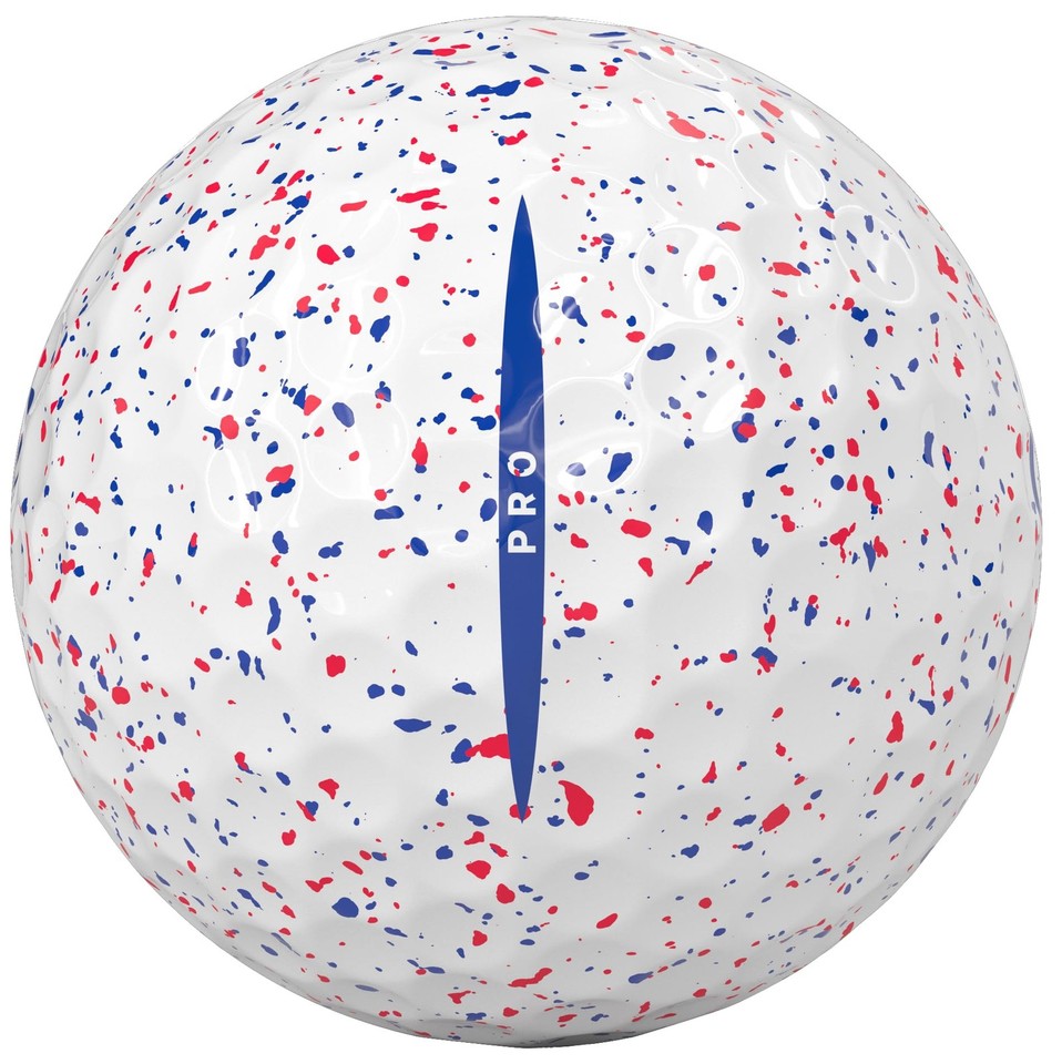 Vice Pro Golf Balls, Red/Blue Drip | eBay