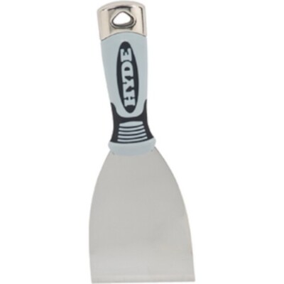 Hyde Pro 3 Inch Stainless Steel Stiff Scraper with Comfort Grip | eBay