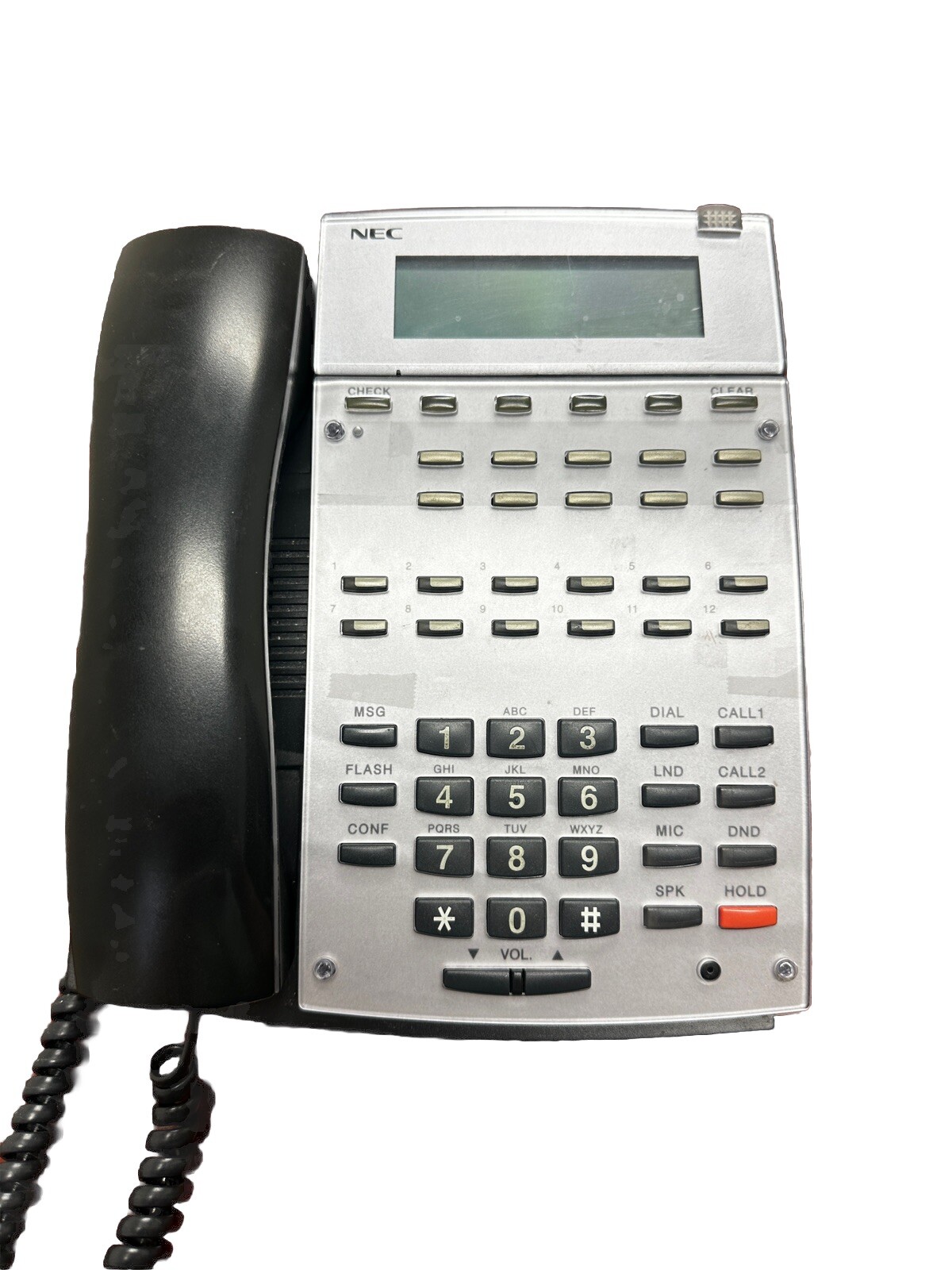 NEC 22B HF/Disp Aspire Phone BK 0890043 IP1NA-12TXH TEL | eBay