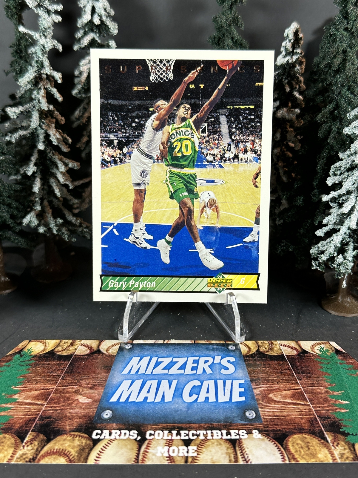 1992-93 Upper Deck Basketball Gary Payton Supersonics Base Card 158 | eBay