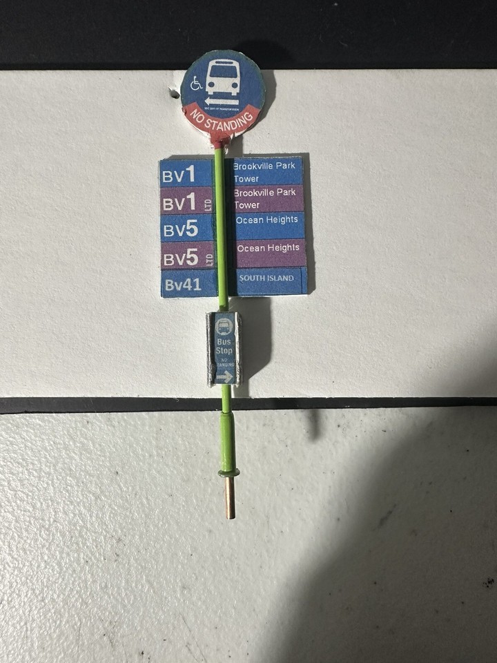 MTA Customize Bus Stops For 1:50 / 1:87 Scaled | eBay