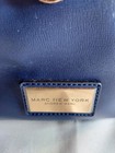 Marc New York Andrew Marc blue purse with gold buckle | eBay