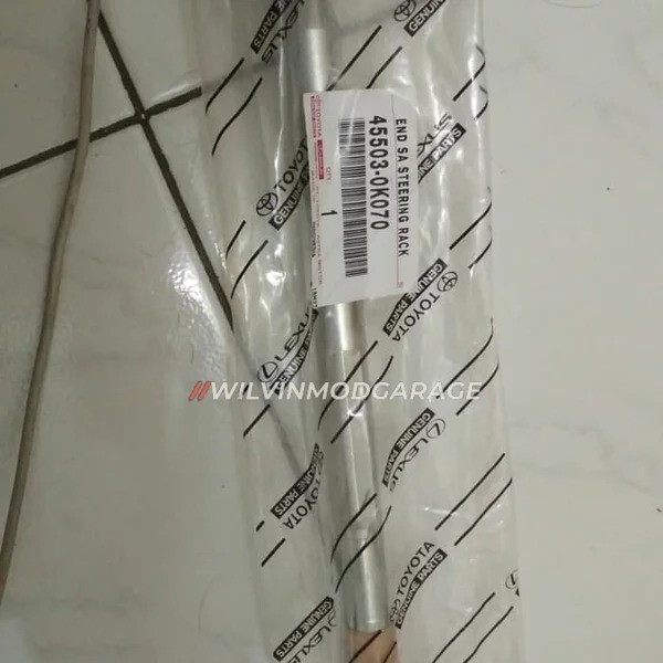 1Pcs Genuine Long Tie Rod Rack End Toyota Hilux 2015-2023 45503-0K070 ...