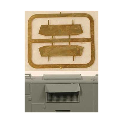 NEW CalScale Century Intake Rain Shield Etched Brass 2 HO Scale FREE US ...