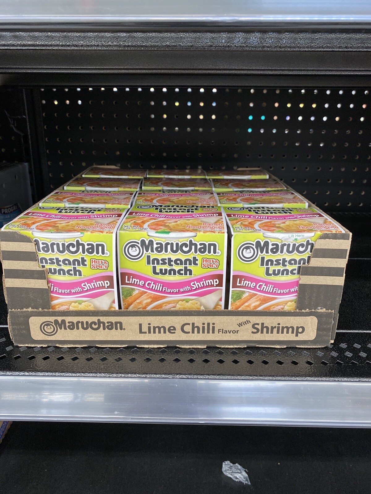 Maruchan Hot And Spicy Lime Chili Shrimp Ramen Noodle Cup Instant Lunch ...