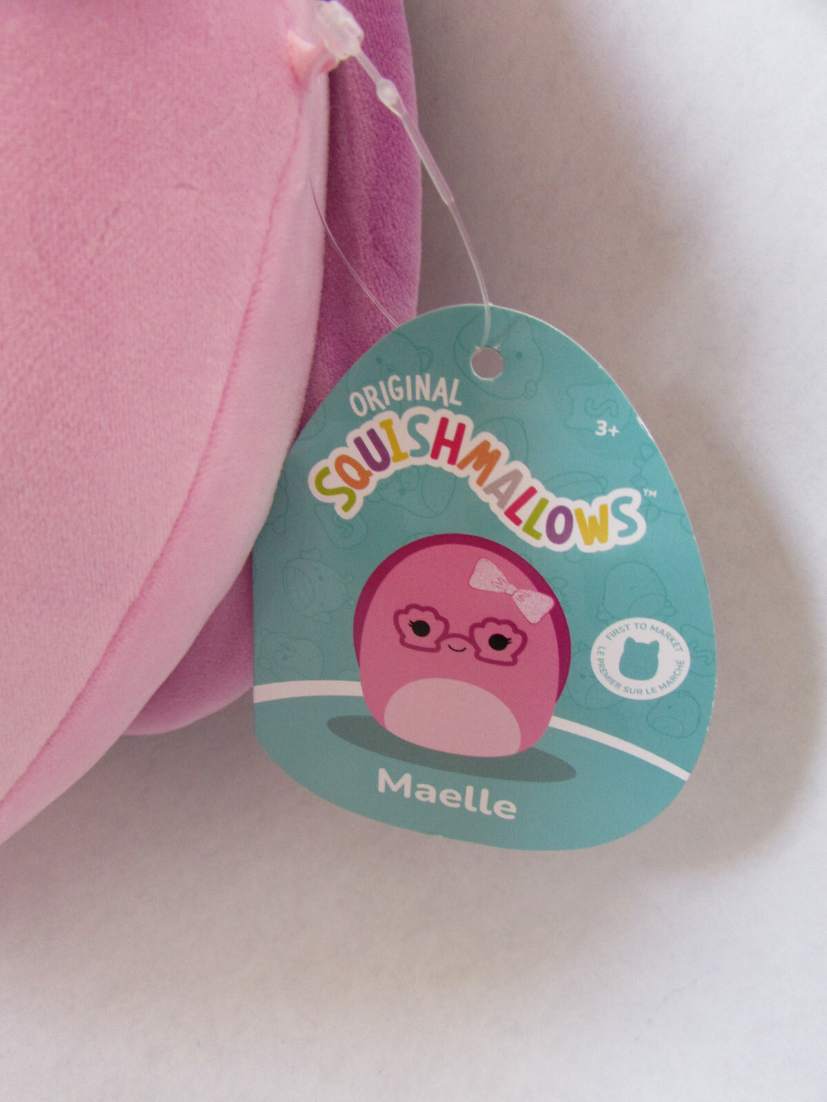 Kellytoy Squishmallow Maelle The Purple Shell Pink Turtle 8" Plush Toy ...