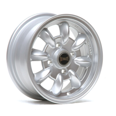 ULTRALITE CLASSIC MINI WHEELS 12" x 5J ET30 4x101.6 SILVER ALLOY WHEELS ...