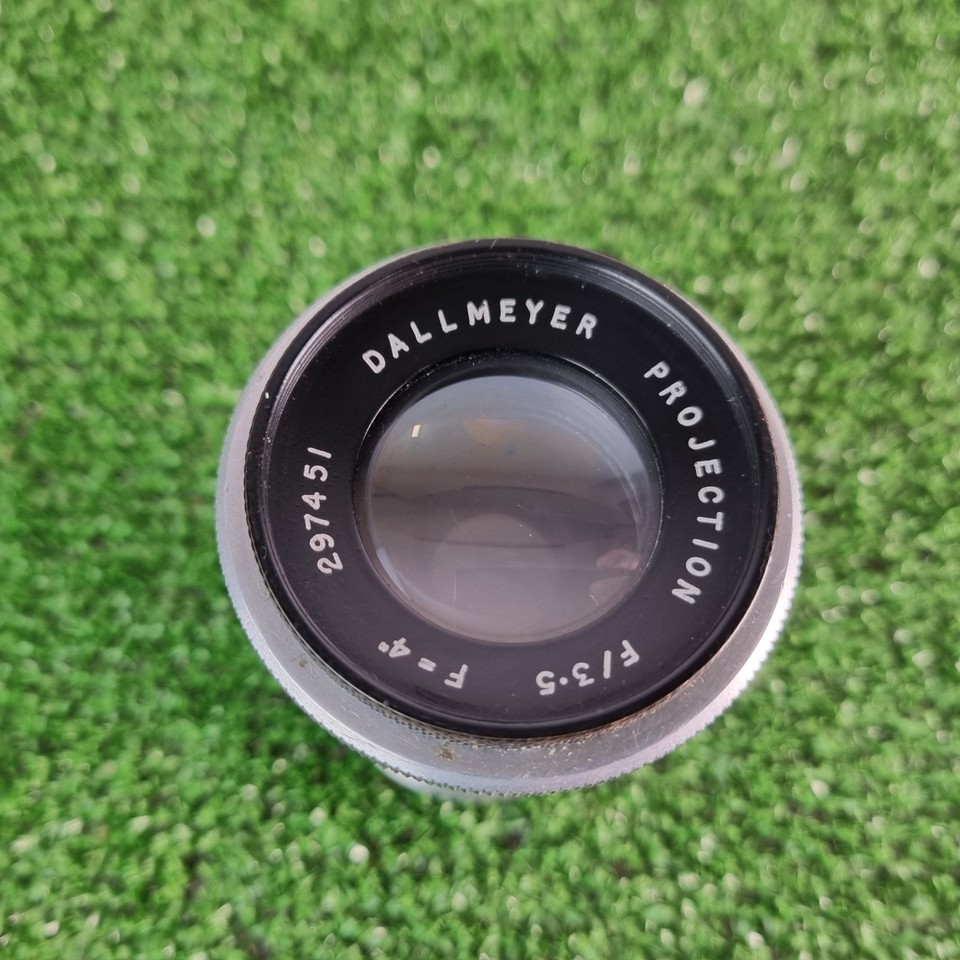 Vintage Dallmeyer Projection / Projector Lens F= 4 inch | eBay.de