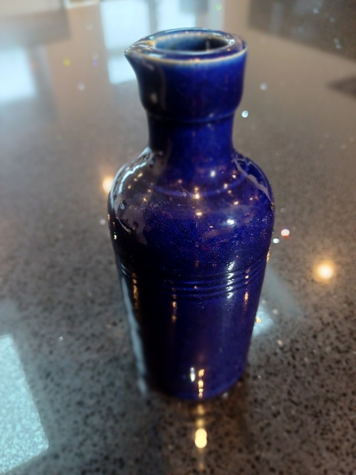 Unusual Blue Master Ink Bottle. Very Good Condition | eBay UK