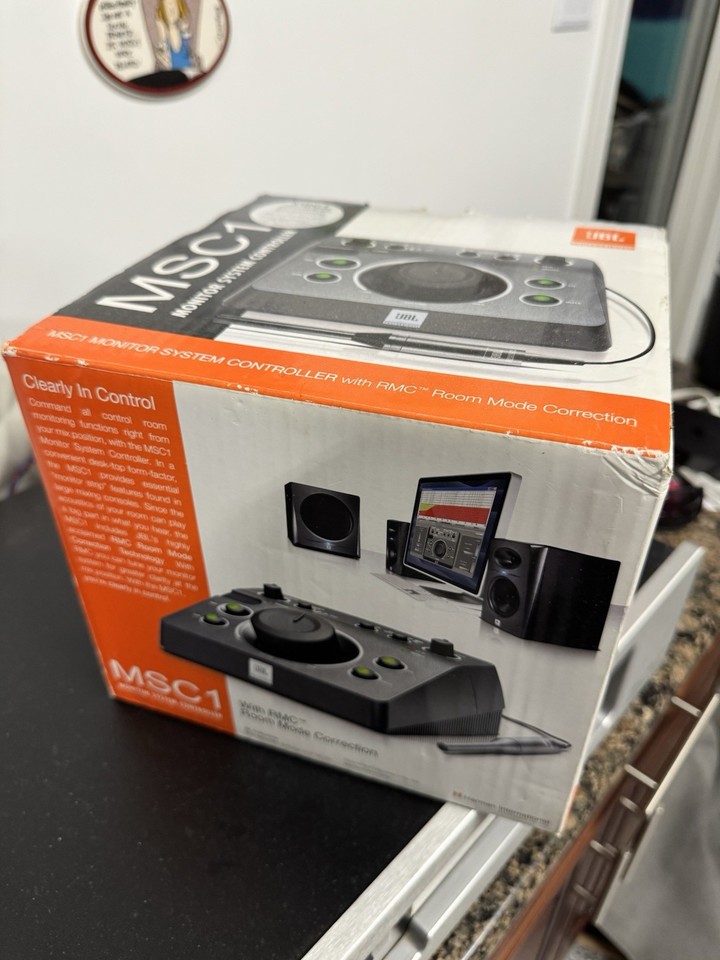 JBL MSC1 Studio Monitor Controller with DSP Room Correction – New In ...