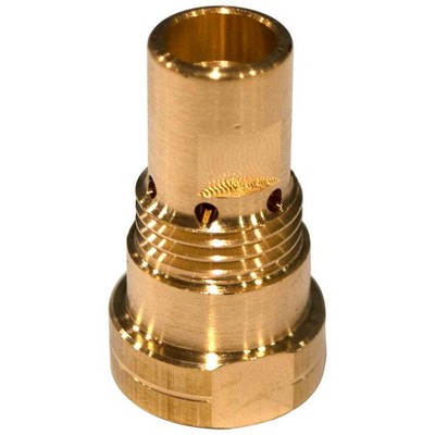 Bernard DS-1T Gas Diffuser Centerfire Slim Nozzle Straight Thread 10 ...