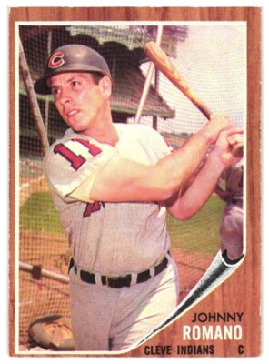 1962 Topps Baseball #330 Johnny Romano Cleveland Indians - Ex+ | eBay