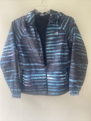 Woman New Balance Jacket Black Size M RN130893 | eBay