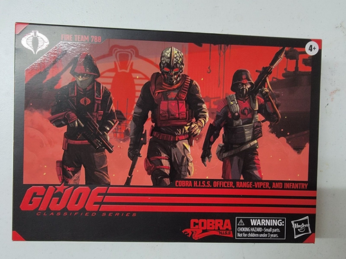 G.I. Joe Action Figure Classified Series 6" Cobra HISS Fire Team 788 ...