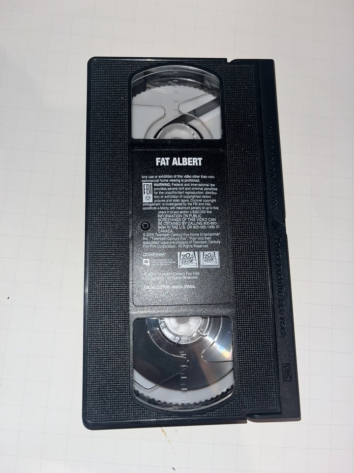 Fat Albert (VHS, 2005, English GEN PS) 24543175384| eBay