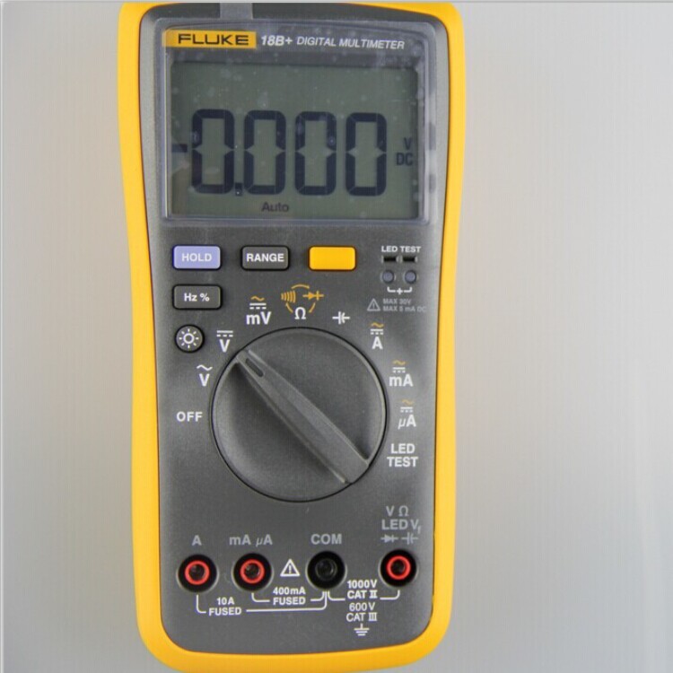 New!! FLUKE Digital Multimeter F18B+ LED Tester 18B+ Voltmeter replace ...