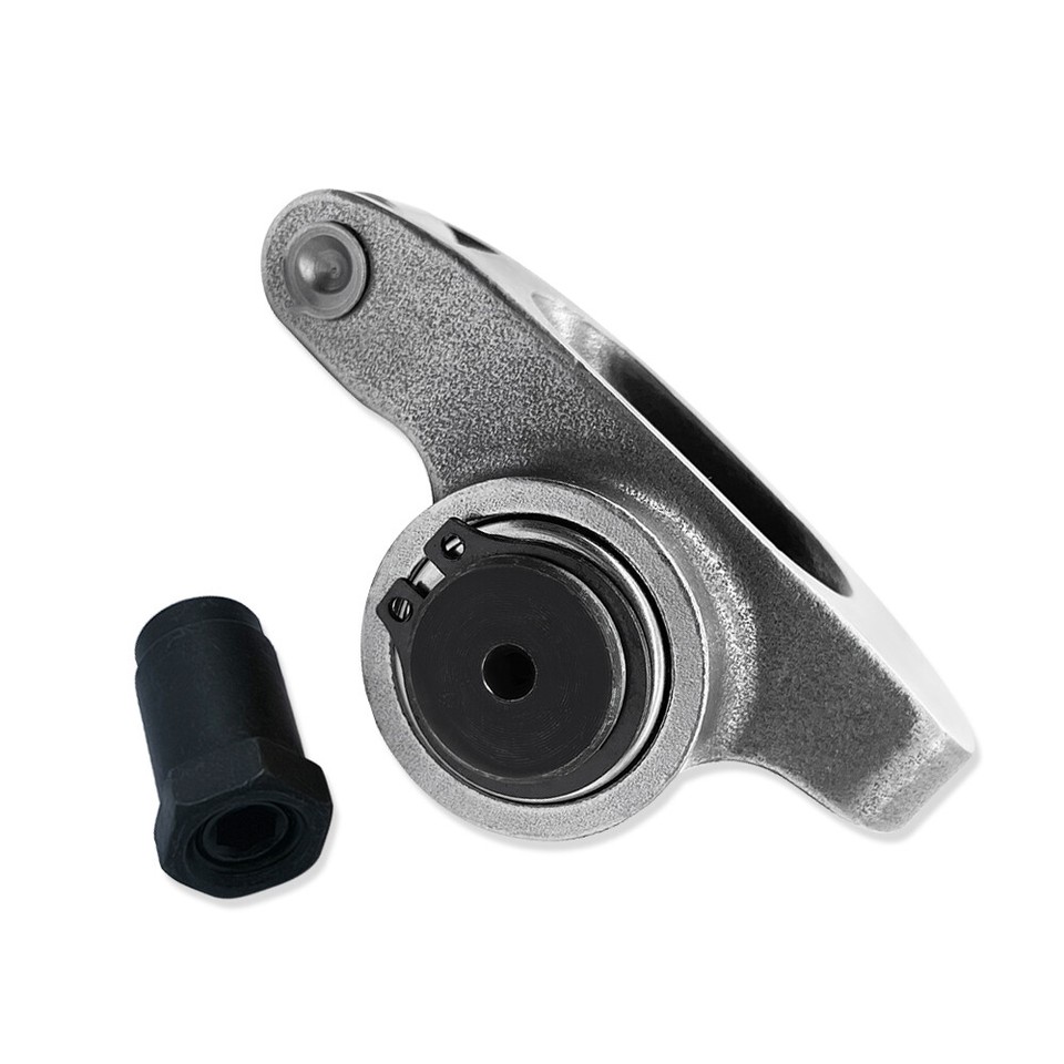 For Ford SBF 289 302 351W 1.6 Ratio 7/16" Stainless Steel Roller Rocker ...