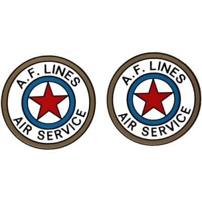 AMERICAN FLYER AIR SERVICE O GAUGE Water Slide Decal Trains Parts | eBay