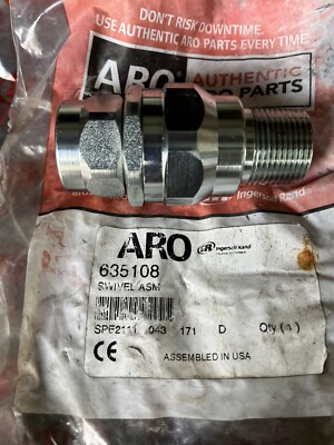Ingersoll Rand ARO Hi-Flow Swivel ASM 635108 (T16) | eBay