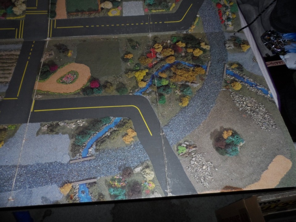 VTG. TYCO HO SCALE TYCO SCENE FOLDING TRAIN LAYOUTS LOT OF 2 1 W ...