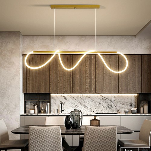 Modern LED Pendant Light Fixture Ceiling Light Hanging Lamp Dining Room ...