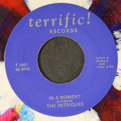 MONZAS / INTRIGUES: hey! i know you / in a moment TERRIFIC 7" Single 45 ...