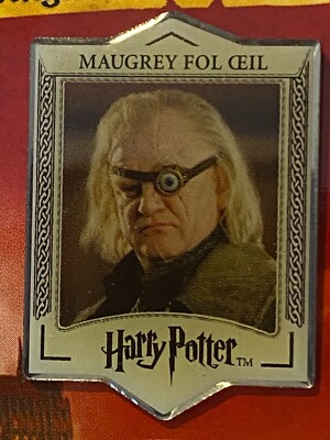 Harry Potter Collector Pin Buttons And The Goblet Of Fire Mad-Eye Moody ...