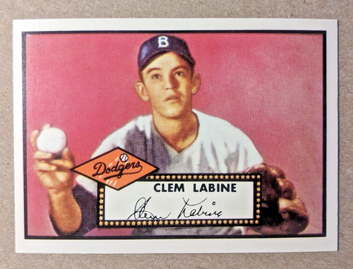 1983 Topps 1952 Reprint Series Clem Labine #342 | eBay