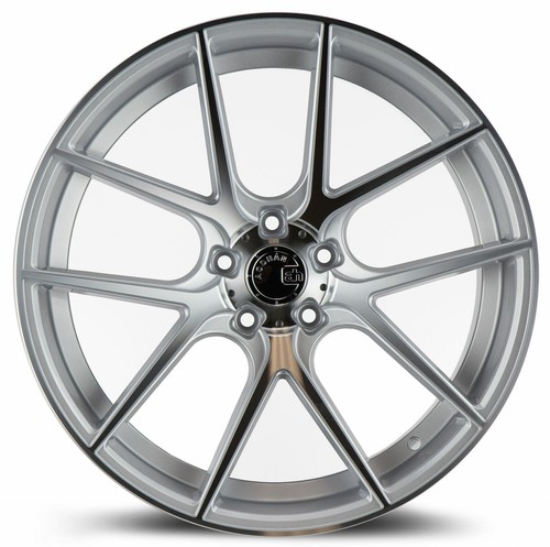 20" Aodhan AFF3 Wheels 20x9 +32 / 20x10.5 +45 5x114.3 Silver Machined ...