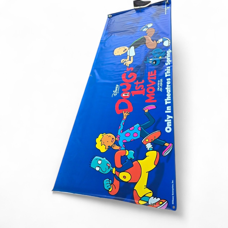 Disney Doug’s 1st Movie Original Theater Vinyl Promo Banner 1999 Rare ...