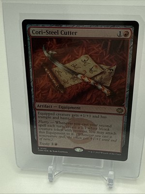 Cori-Steel Cutter 0103 Magic the Gathering Tarkir Dragonstorm **Foil ...