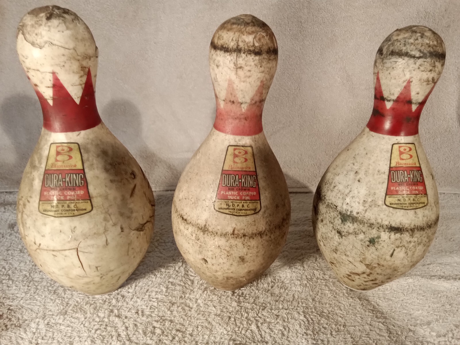 (10) Vintage Brunswick Red Crown/Saunders Wilhem/Strike Master Duck ...