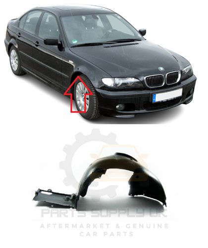 NEW FOR BMW 3-SERIES E46 1998-2005 FRONT WHEEL ARCH COVER REAR PART ...