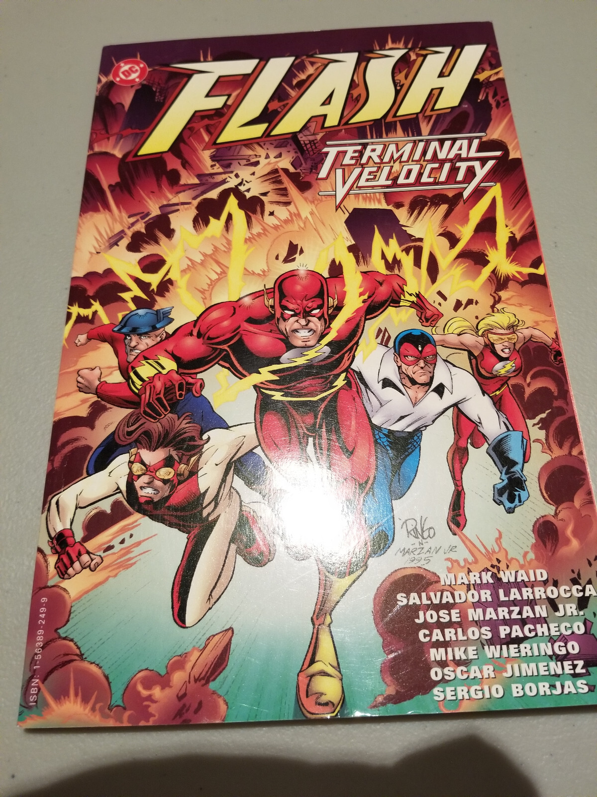 FLASH Terminal Velocity TPB sc Mark Waid MIKE WIERINGO oop DC COMICS ...