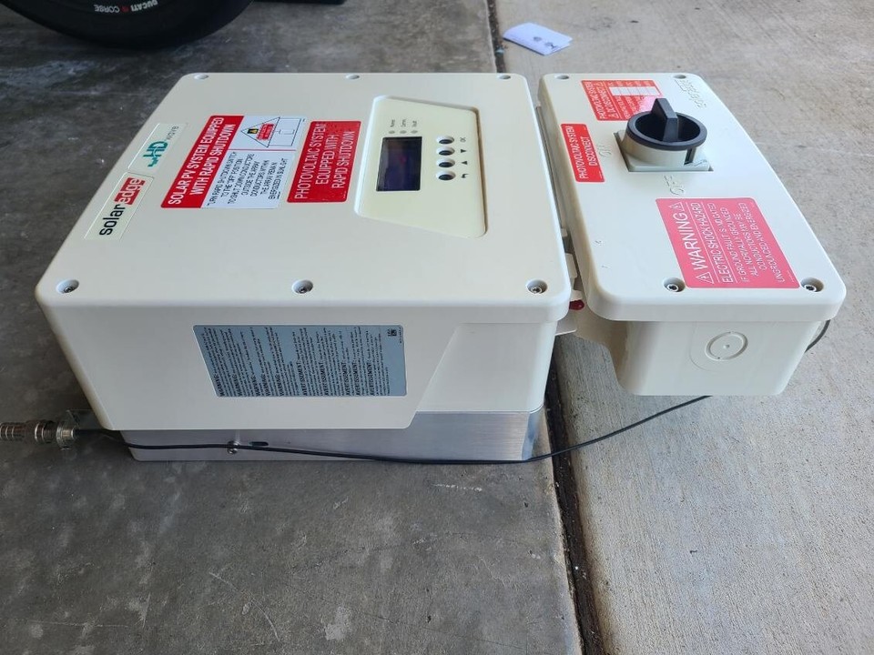 Solaredge SE11400H-US000NNU2 Solar Inverter and DC Safety Switch(with ...