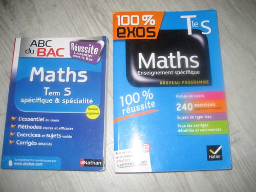 lot 2 livres abc du bac maths T S | eBay
