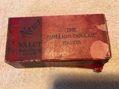 VALET, The Million Dollar Razor In Original Box, Circa 1920’s | eBay