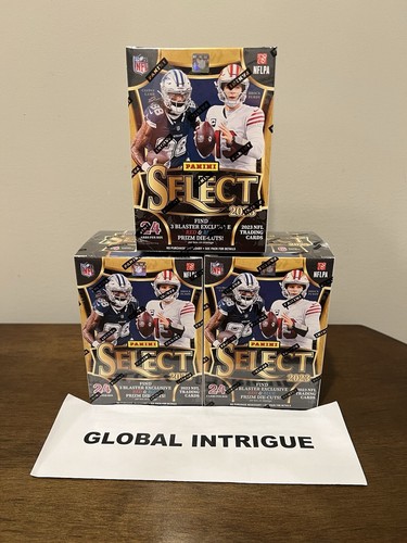 *NEW* 2023-24 Panini Select NFL Football Blaster Box Factory Sealed ...