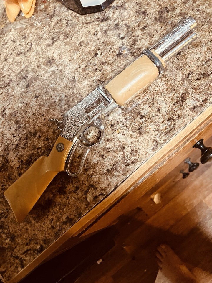 Nichols Spitfire Lever Action Toy Cap Gun Rifle 1950's 50s Antique ...